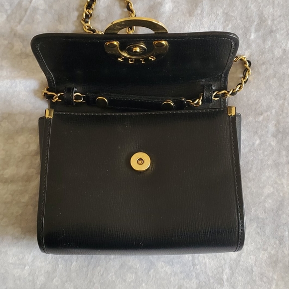Luis Moda | Bags | Black Leather Purse Euc | Poshmark